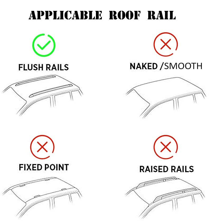 Lockable Cross Bar Fit for 2016-2022 Lexus RX350 350L 450h 450hL Roof ...