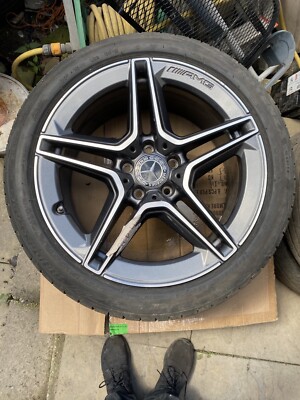 Genuine Mercedes C Class W205 18 x 8.5J AMG Rear Alloy Wheel ...