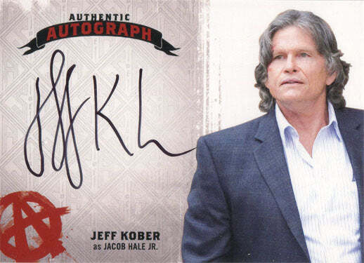 Sons of Anarchy Season 4 & 5 Autograph Card JK Jeff Kober as Jacob Hale ...