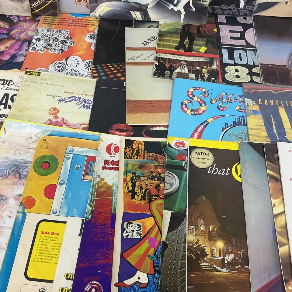Bulk Lot of 59x Assorted Vinyl Records Mixed Artists (118) #421 | eBay ...
