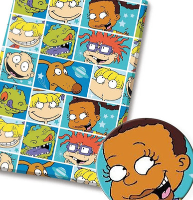 Rugrats Angelica Reptar Chuckie polyCotton Fabric Half Yard (18” x 55 ...