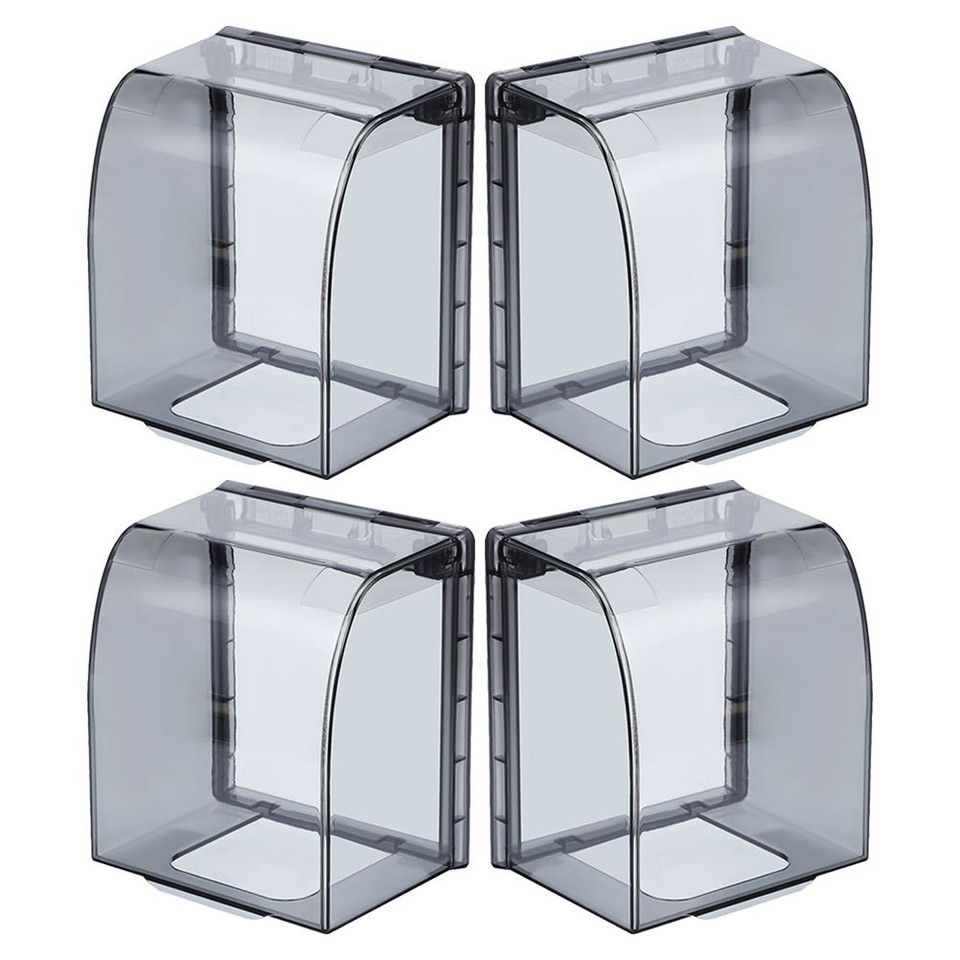 Outdoor Dustproof and Waterproof Socket Box Clear Covers Outlet Baby ...