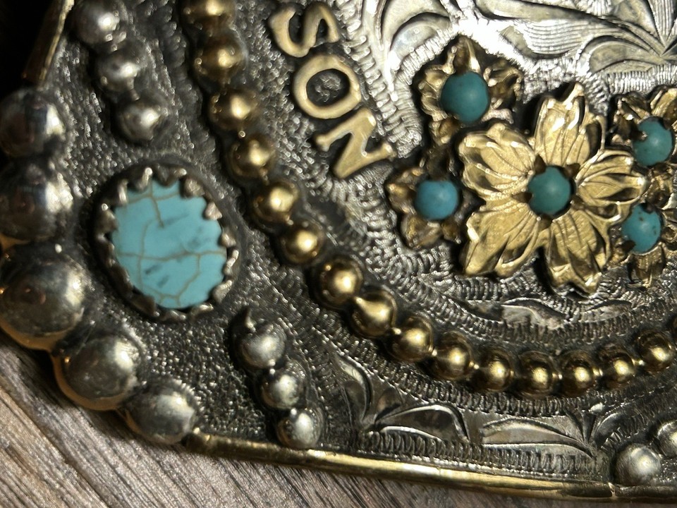 MOLLY'S CUSTOM SILVER BELT BUCKLE 2019 | eBay