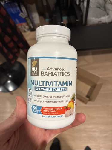 Advanced Bariatrics Multivitamin Chewables - Tropical Berry 60 Tab. exp ...