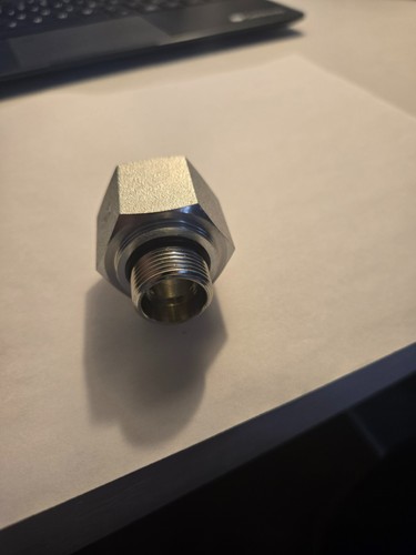 Female 3/4NPT x Male M22 DIN L Adapter Fitting Stainless "Lot of 2 ...