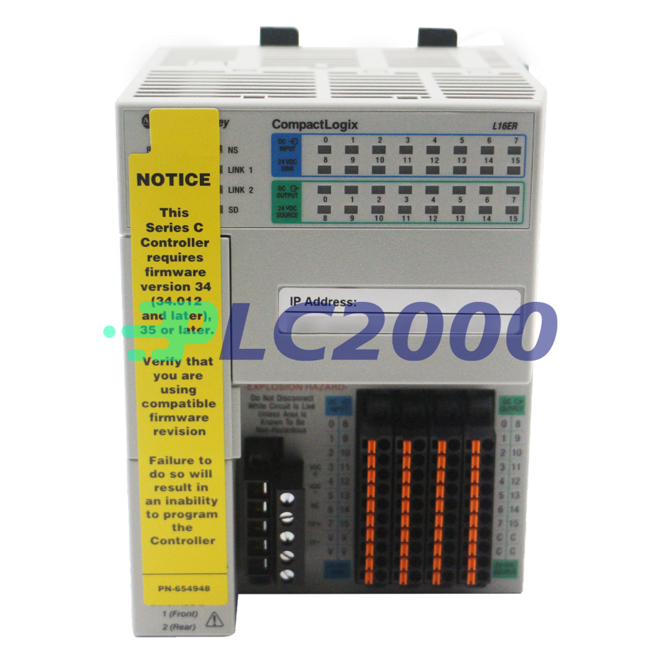 2025 New Allen Bradley 1769-L16ER-BB1B SER C CompactLogix L16 384KB ...