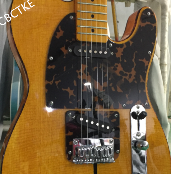 Custom Prince Mad Cat TL Electric Guitar Solid Body Flamed Top Fast ...