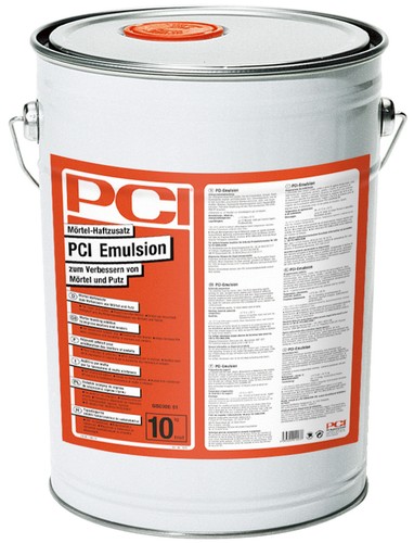 PCI Emulsion 10 KG Mortier-colle pour Plâtre Chape Chauffée et Ponts ...