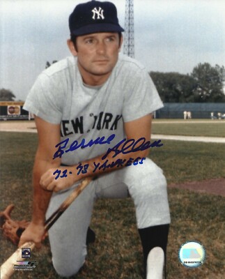 Bernie Allen 1972 1973 New York Yankees Autographed Signed 8x10 Photo ...