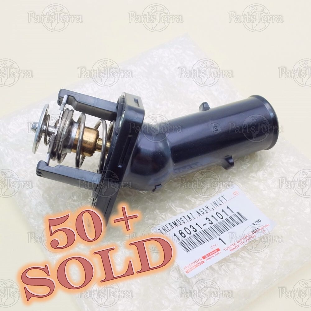 OEM Toyota Engine Coolant Thermostat Kit w/ Housing 4RUNNER TUNDRA ...