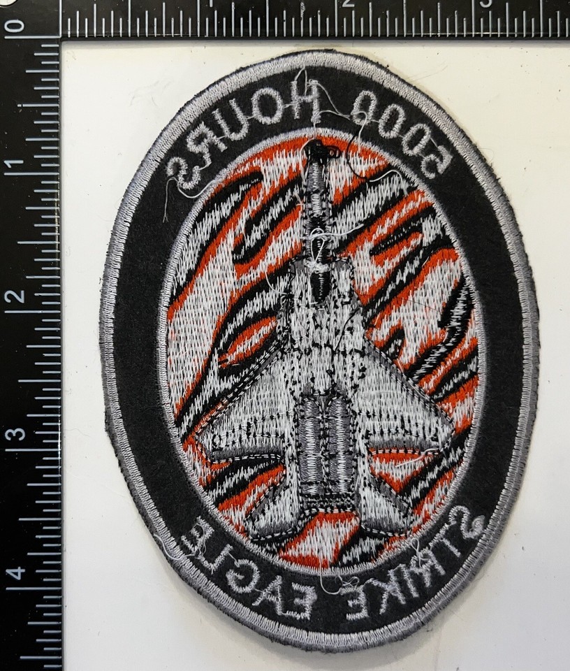 USAF 391st Fighter Squadron 5000 Hours Strike Eagle Patch | eBay
