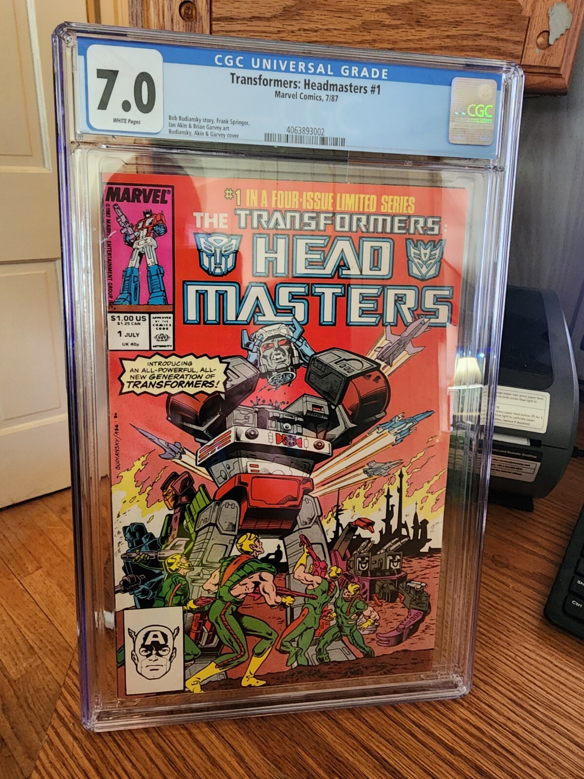 The Transformers: Headmasters #1 CGC 7.0 | eBay