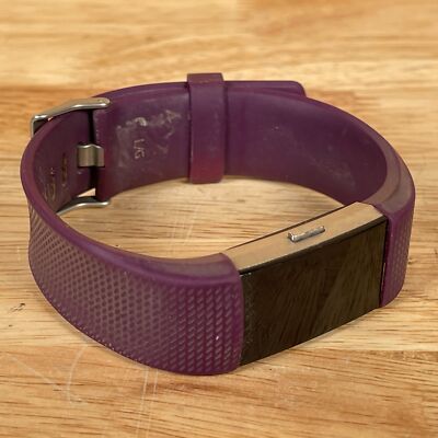 Fitbit Charge 2 Purple Strap Pedometer GPS Heart Rate & Fitness ...