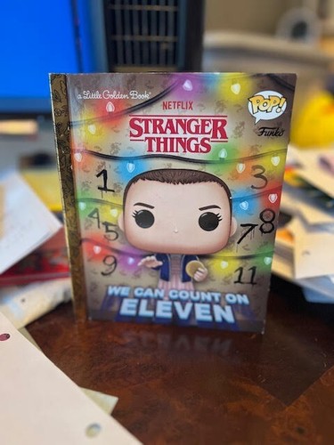 Little Golden Book Netflix Stranger Things We Can Count on Eleven Funko ...