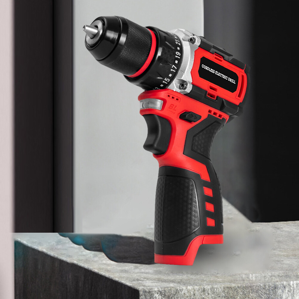 16.8V Brushless Cordless Electric Drill 42N.M Self-locking Chuck Power ...