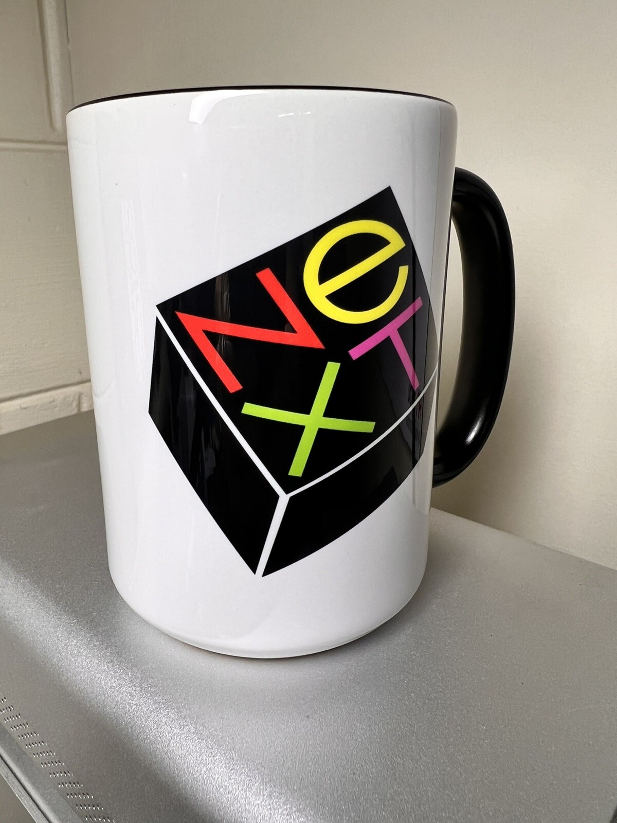 Next Computer Logo 15 oz Coffee Mug Steve Jobs | eBay