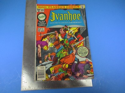 Vintage Marvel Classic Comics Ivanhoe #16 52 Full Pages With No Ads ...