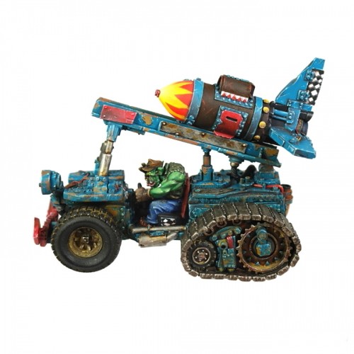 Ork War2 Death Rocket Halftrack Chain Buggy Rocket Launcher Kromlech ...