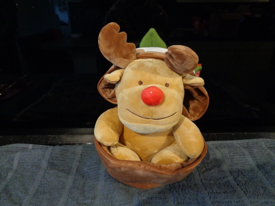 Christmas Toy - Pudding containing a Reindeer | eBay UK