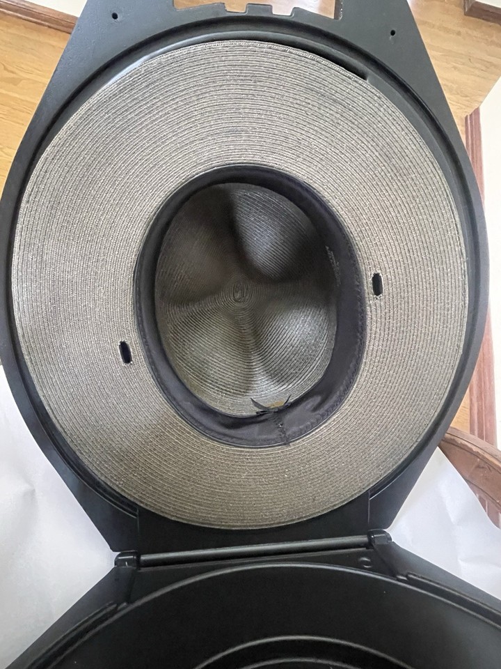 Stratton Park Ranger Forest Service Hat Size 7 3/8” WITH Hat Trap Case ...