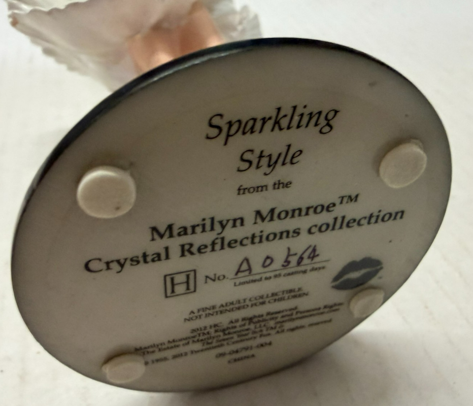 2012 HC Sparkling Style Marilyn Monroe Crystal Reflections Collection ...
