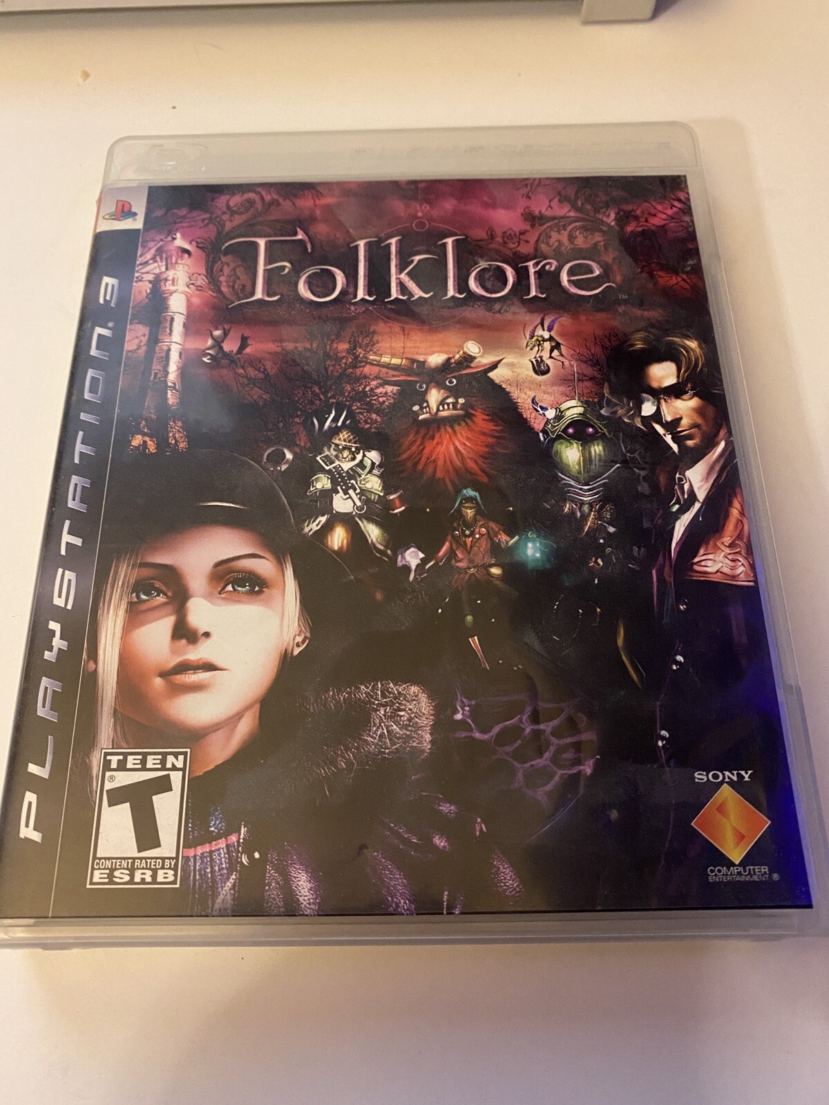 Folklore (Sony PlayStation 3, 2007) Complete in Box CIB Tested Disc ...
