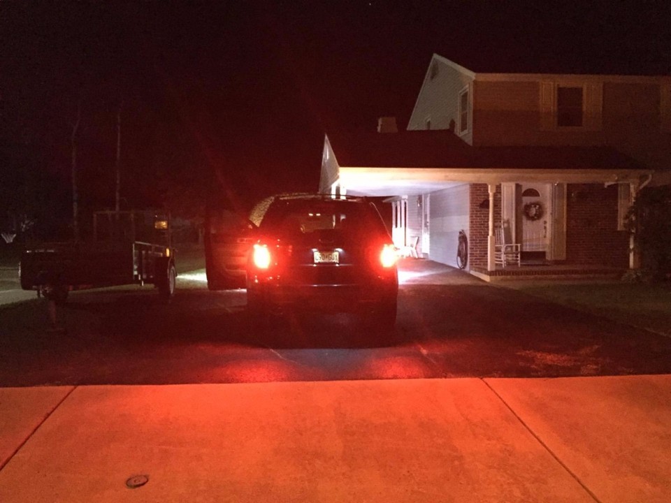 Alla Lighting Brake Tail Light 3157K 4157K Pure Red LED Bulb Lamp for ...