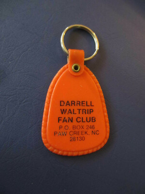 Vintage Darrell Waltrip Racing Fan Club Key Chain Key Ring | eBay