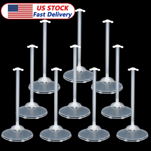 20X Doll Stand Display Holder for 11.5'' Dolls Transparent Model ...