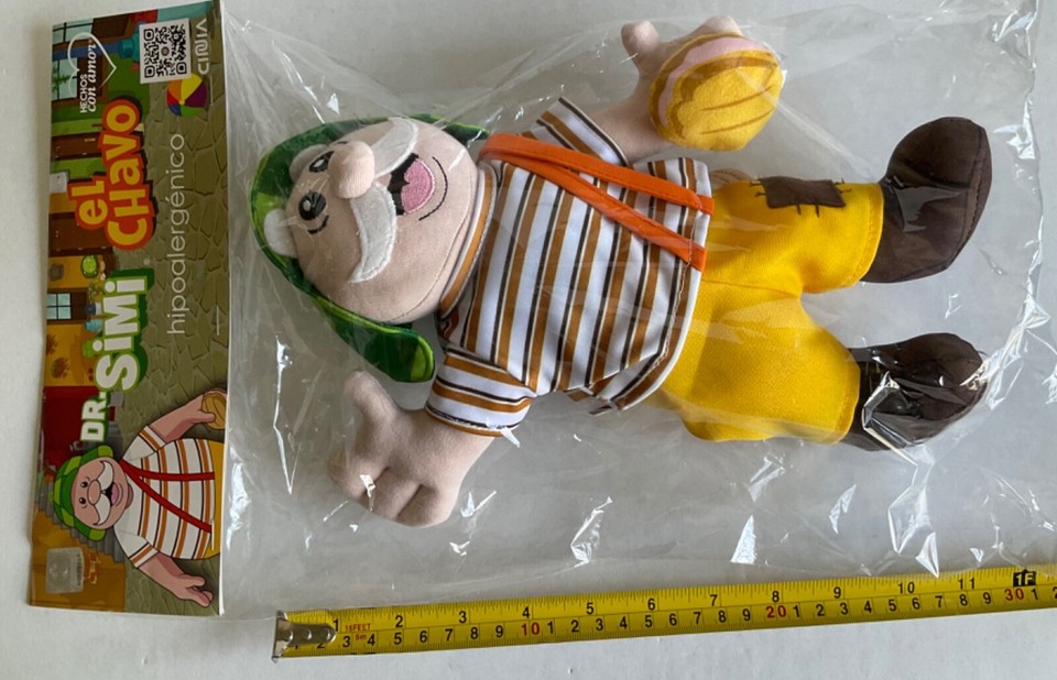 Original Dr Simi Plush Doll Santa,Chapulin, Chavo, Chapatin New | eBay