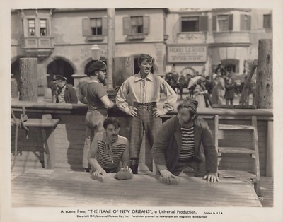 Bruce Cabot + Roland Young in The Flame of New Orleans (1941) Photo K ...