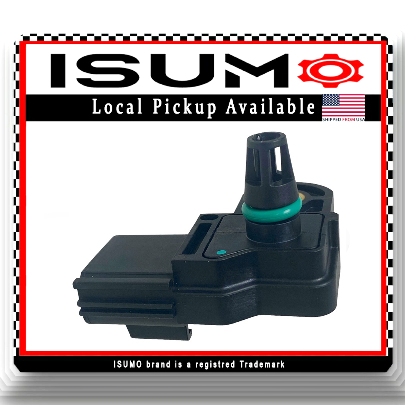 Manifold Pressure MAP Sensor W/Connector Fits Mazda CX7 MX5 Miata 3 6 ...