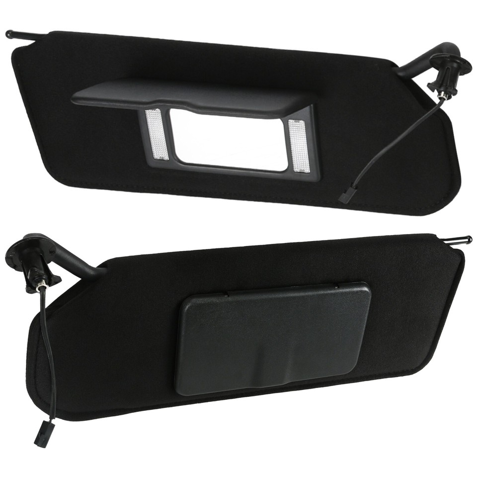 Sun Visors For Corvette C5 1997-2004 Pair Sun visor with Vanity Mirrors ...