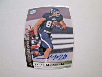 2013 Upper Deck Star Rookie Vance McDonald San Francisco 49ers | eBay