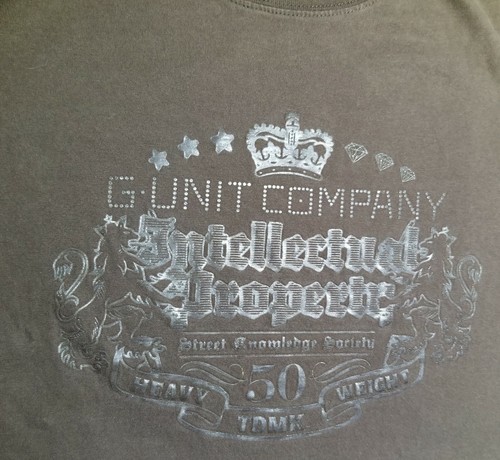 ECKO G Unit Denim Company Shirt Size XL Brown 50 Cent Old School Street ...