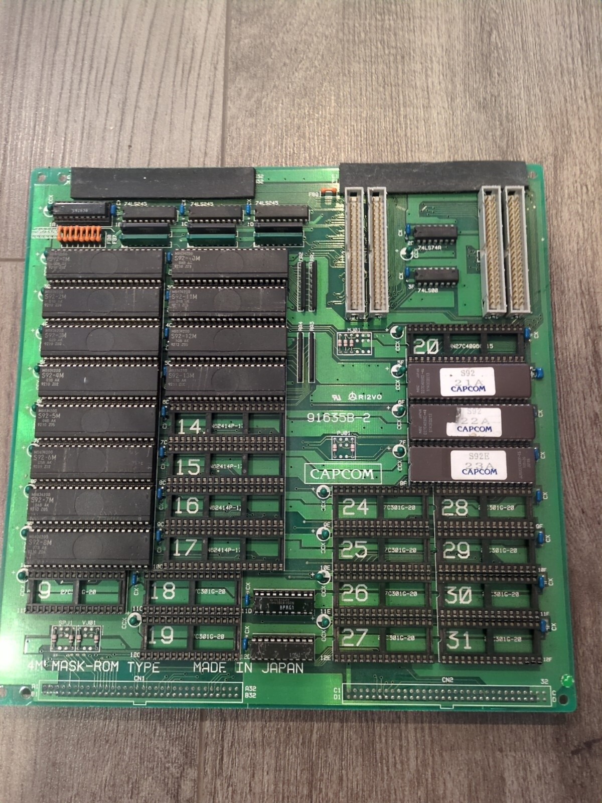 ARCADE PCB - CAPCOM CPS1 - 91635B-2 | eBay