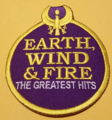 Embroidered Earth Wind & Fire Band jazz, R&B, soul, funk Patch approx ...
