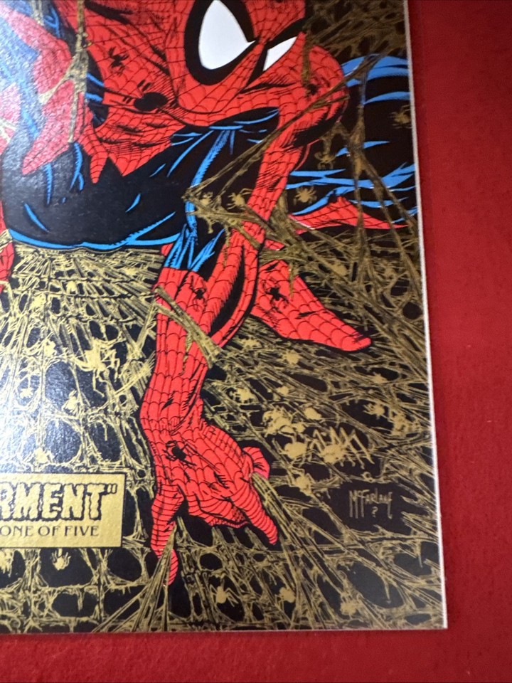 Spider-Man #1 Todd McFarlane NM Classic Cover 1990 Marvel Comics Gold 2nd | eBay