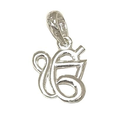 Pure Silver Ek Onkar Pendant | Spiritual Sikh Charm Locket | eBay