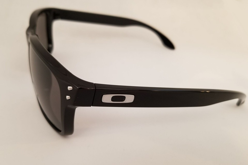 OAKLEY Holbrook A 9244-3056 sunglasses Polished Black Prizm Grey 56mm ...