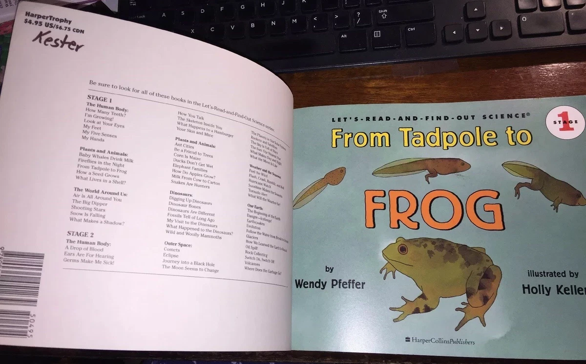 Tadpole To Frog Book