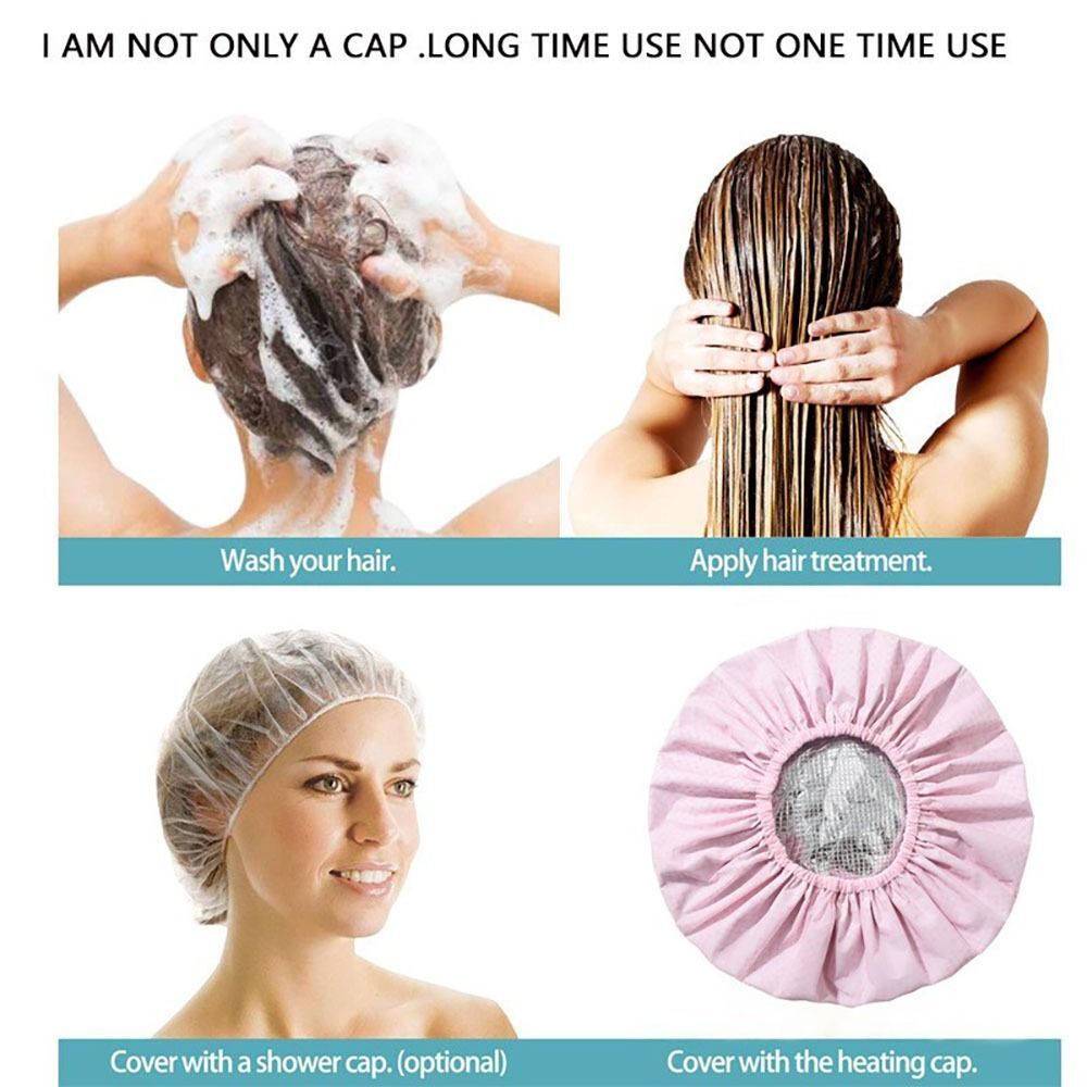 Salon Conditioning Caps Aluminum Foil Hair Treatment Hat Shower Caps | eBay