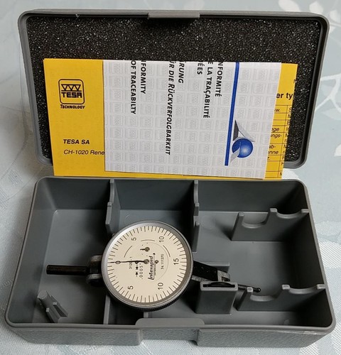 Interapid Dial Test Indicator 312B-1 w/ Swiss Made Articulated ...