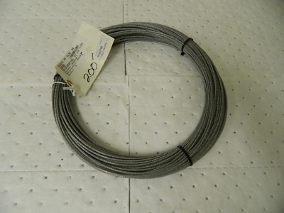 Pro Coated Aircraft Cable Wire 3/32" x 3/16" Diameter 200' 67677963 | eBay
