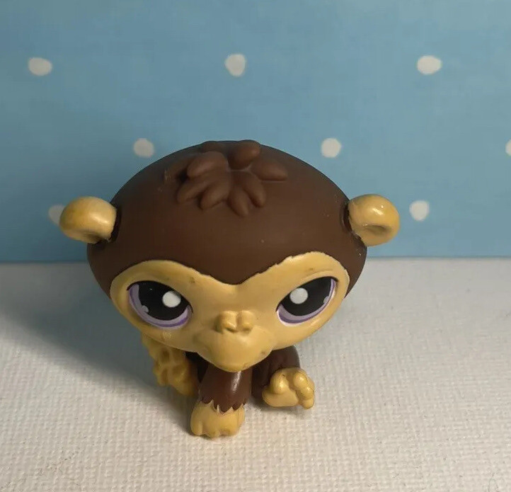 Chimpanzee Monkey #359 Littlest Pet Shop LPS Authentic see photos ...