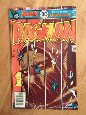 RAGMAN #1 **Kubert! Newsstand!** (FN/VF to VF-) **Super Bright ...