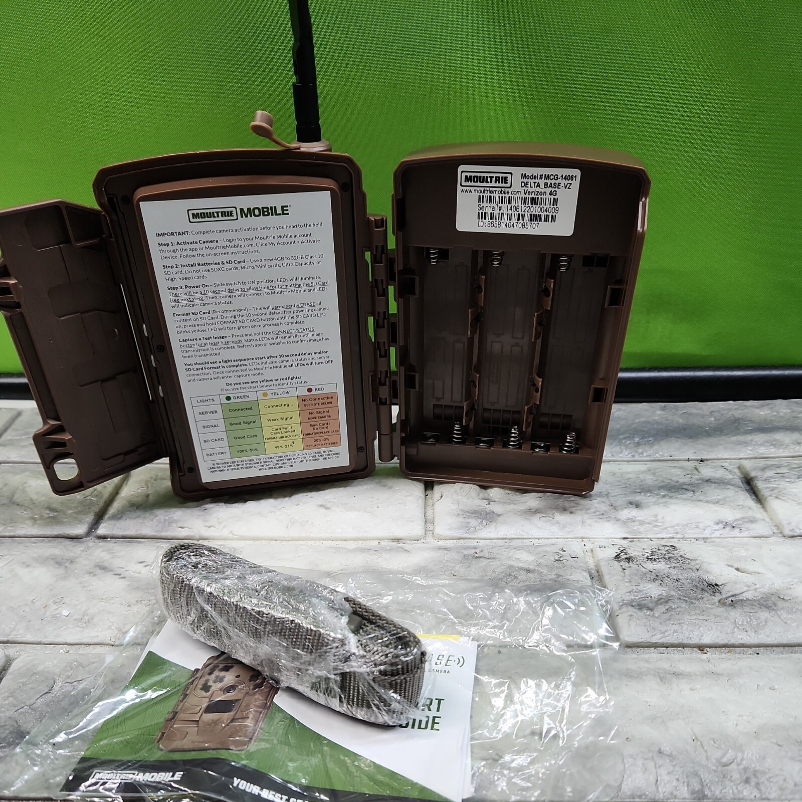 Moultrie Mobile Delta Base Cellular Texting Verizon 4G Trail Camera ...