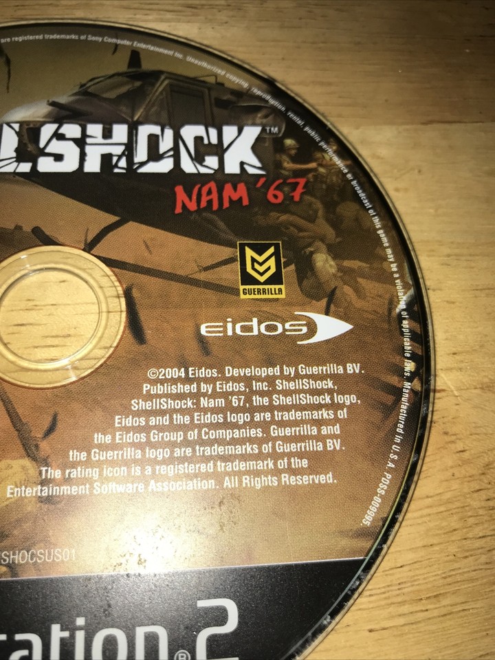 ShellShock: Nam '67 (Sony PlayStation 2, 2004) Working Game Only Free ...
