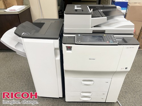 Ricoh Aficio MP 6002 Mono Multifunction Laser MFP Printer Copier ...