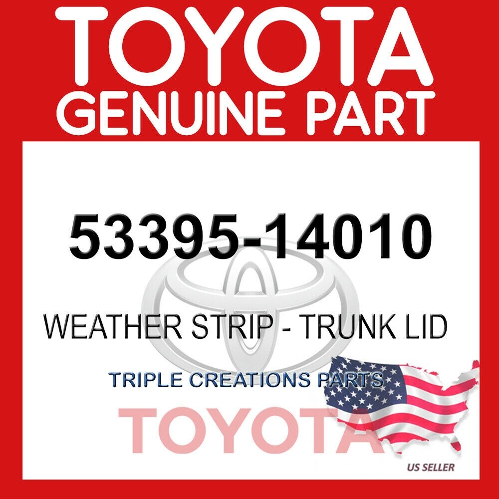 5339514010 Genuine Toyota Seal Hood To Front End Panel 53395-14010 OEM ...
